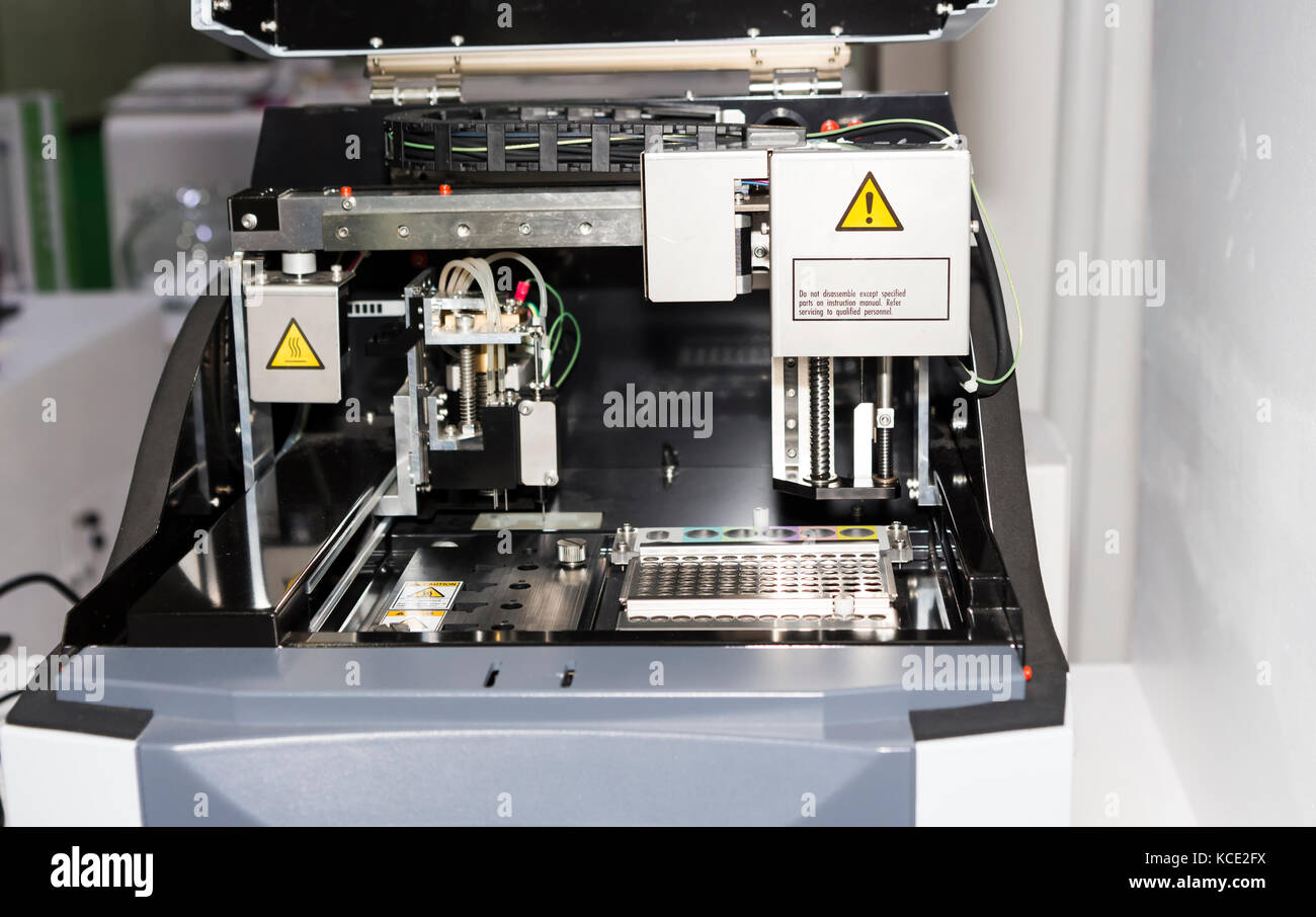 DNA RNA Analysis equipment ; selective focus Stock Photo - Alamy