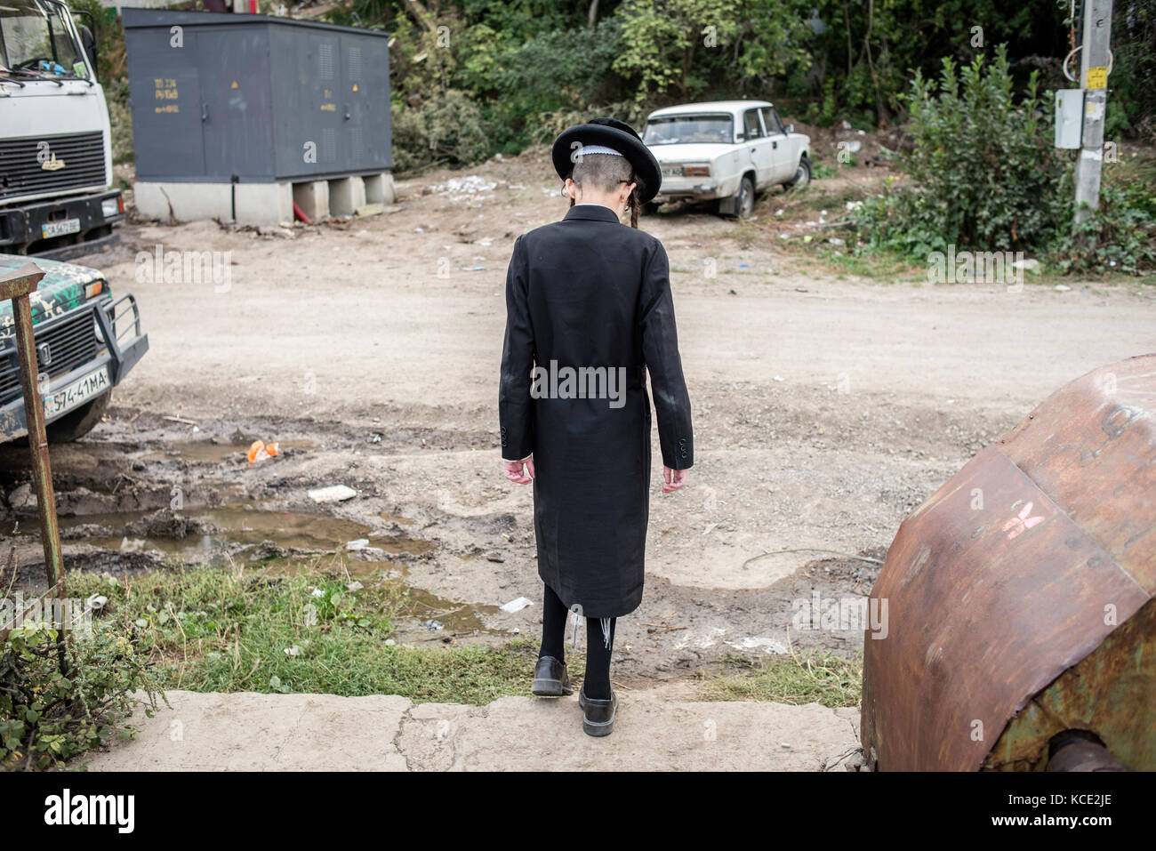 Jewish New Year in Uman, Ukraine. Every year, thousands of Orthodox ...