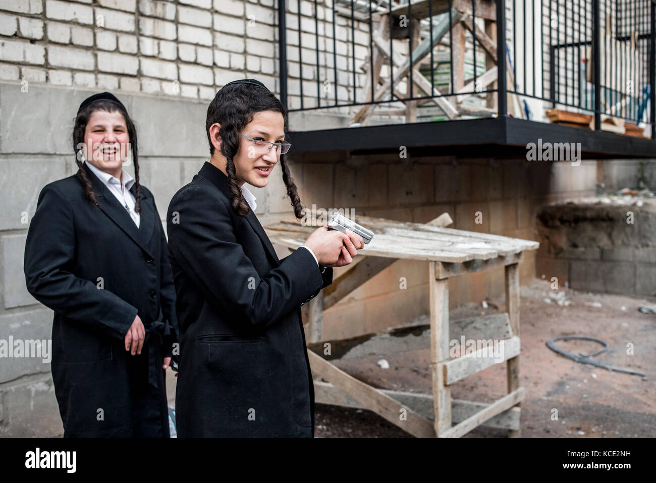 Jewish New Year in Uman, Ukraine. Every year, thousands of Orthodox ...