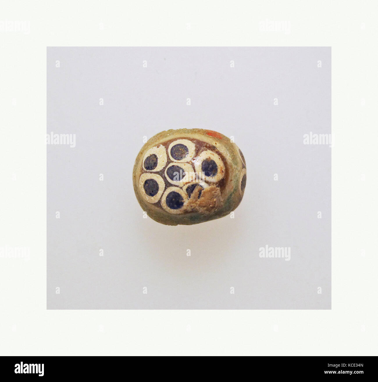 Glass compound eye bead, Classical, ca. 4th century B.C., Greek ...