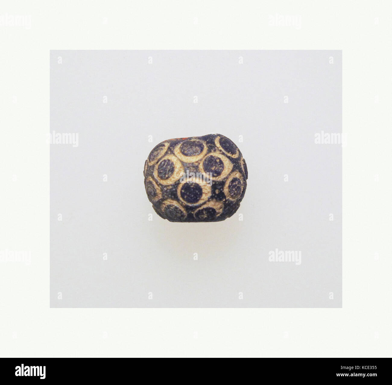 Glass eye bead, Classical or Hellenistic, ca. 4th century B.C., Greek ...