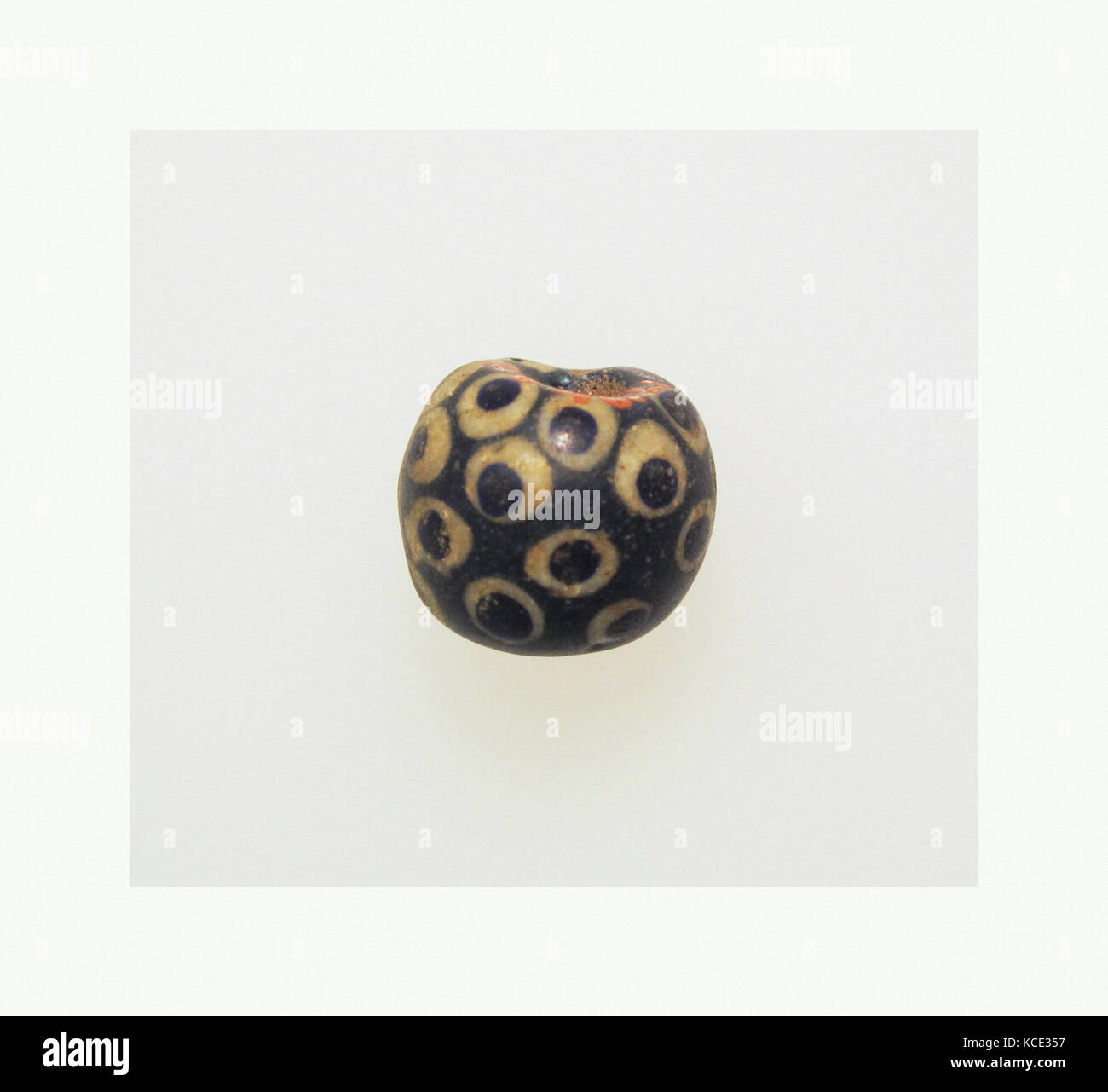 Glass eye bead, Classical or Hellenistic, ca. 4th century B.C., Greek ...
