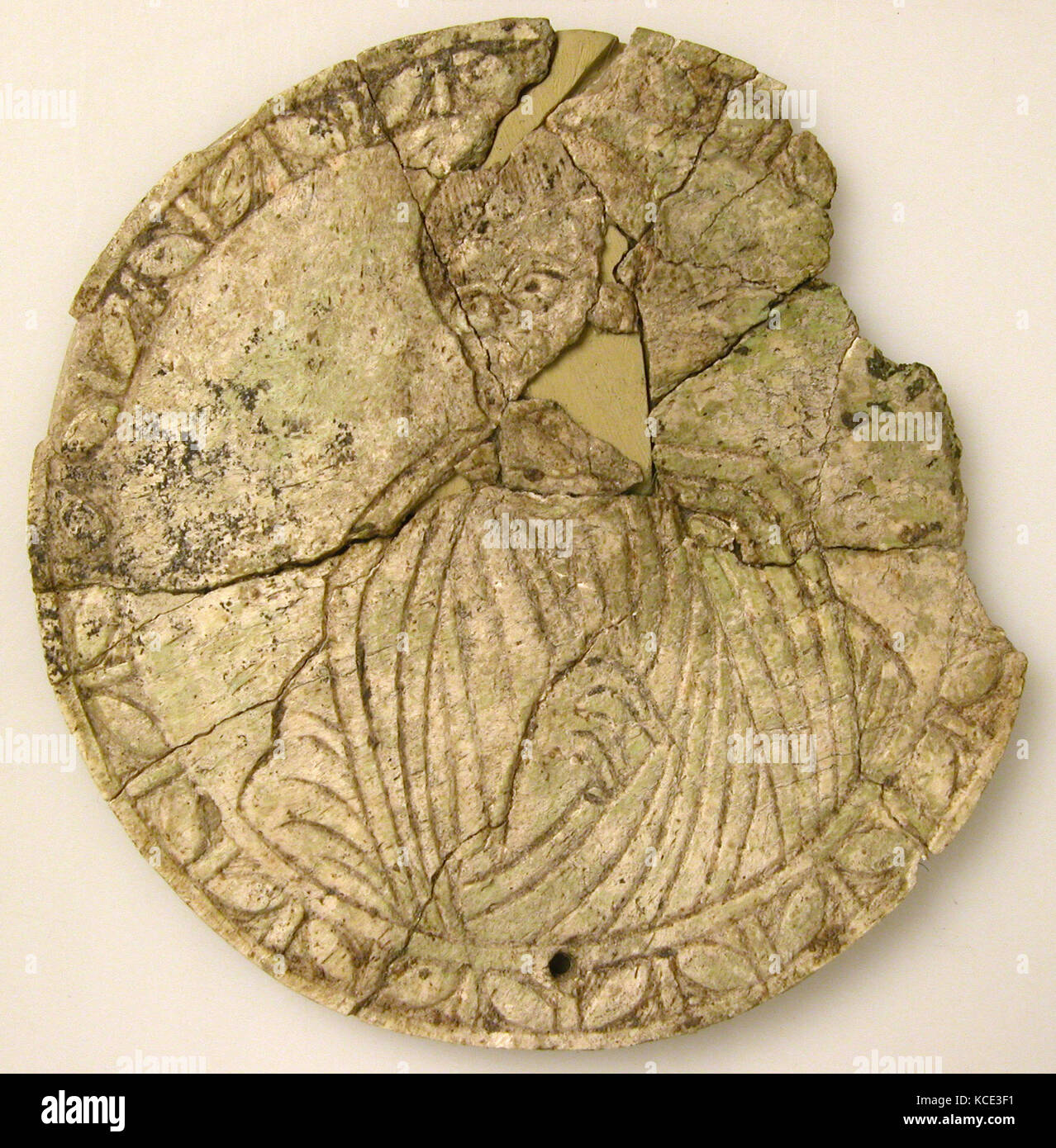 Medallion with the Bust of an Apostle, late 300s, Made in Rome, Roman ...