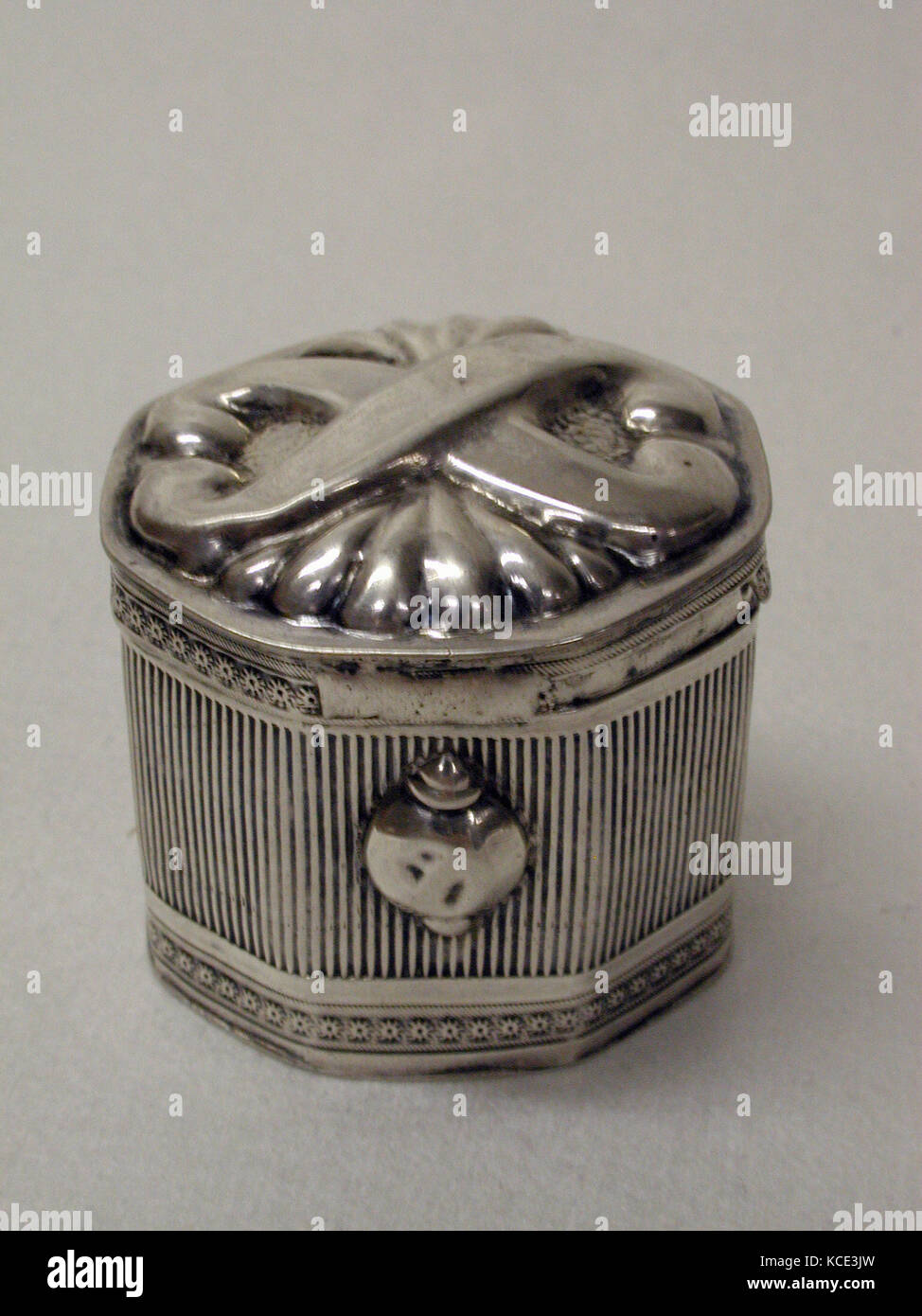 Counter box, 1854, Dutch, Silver, L. 1 1/2 in. (3.8 cm), Metalwork ...
