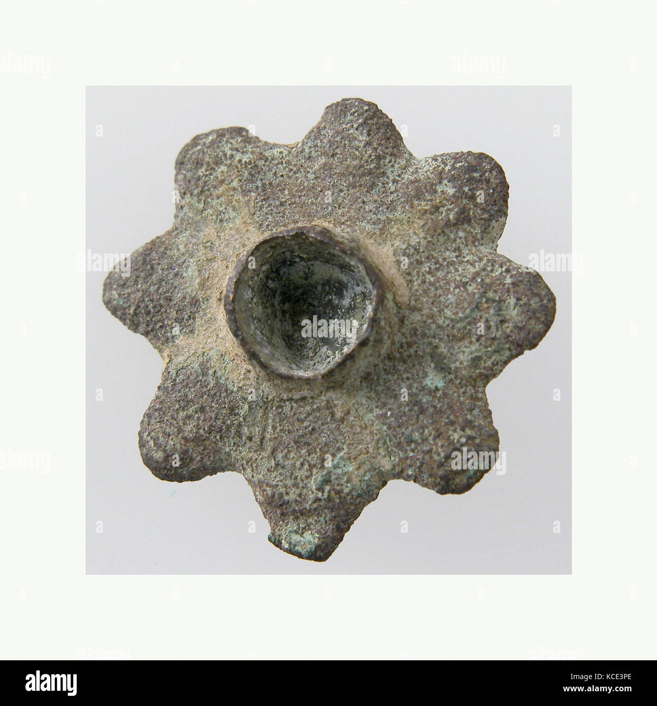 Brooch, 8th–9th century, Merovingian, Copper alloy, champlevé enamel ...