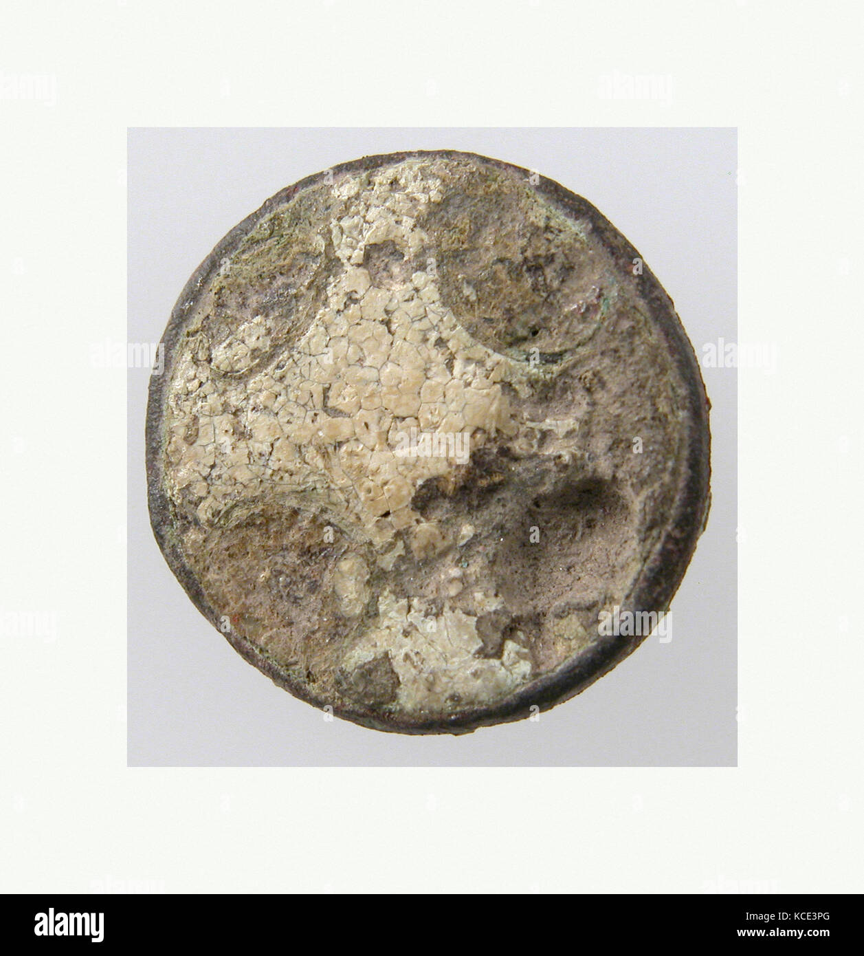 Disk Brooch, 8th–9th century, Merovingian, Copper alloy, champlevé ...