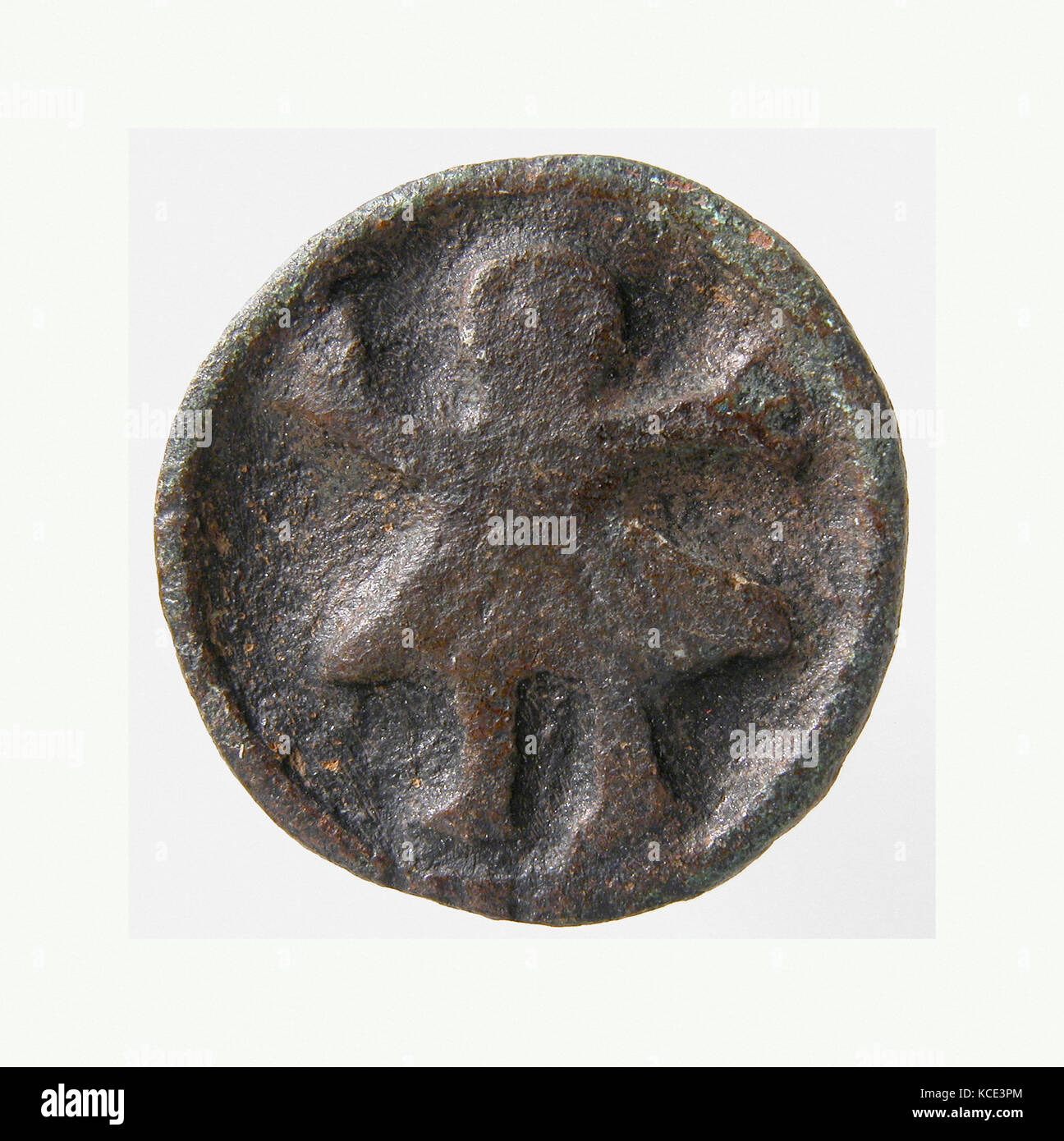 Disk Brooch, 8th–9th century, Merovingian, Copper alloy, champlevé ...