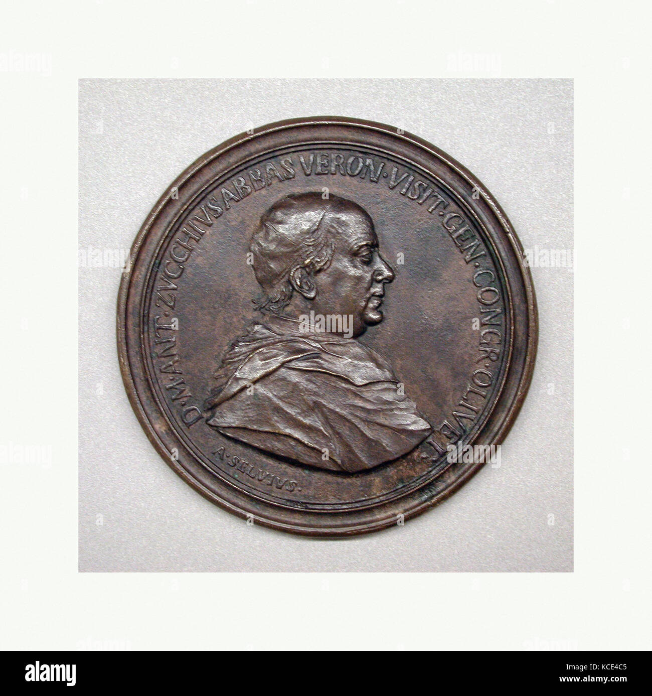 Marco Antonio Zucchi, Medalist: Antonio Francesco Selvi, 1750 Stock ...