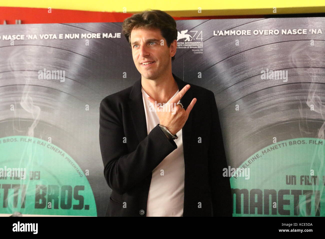 Italy. 03rd Oct, 2017. Photocall and presentation in Napoli the movie ...