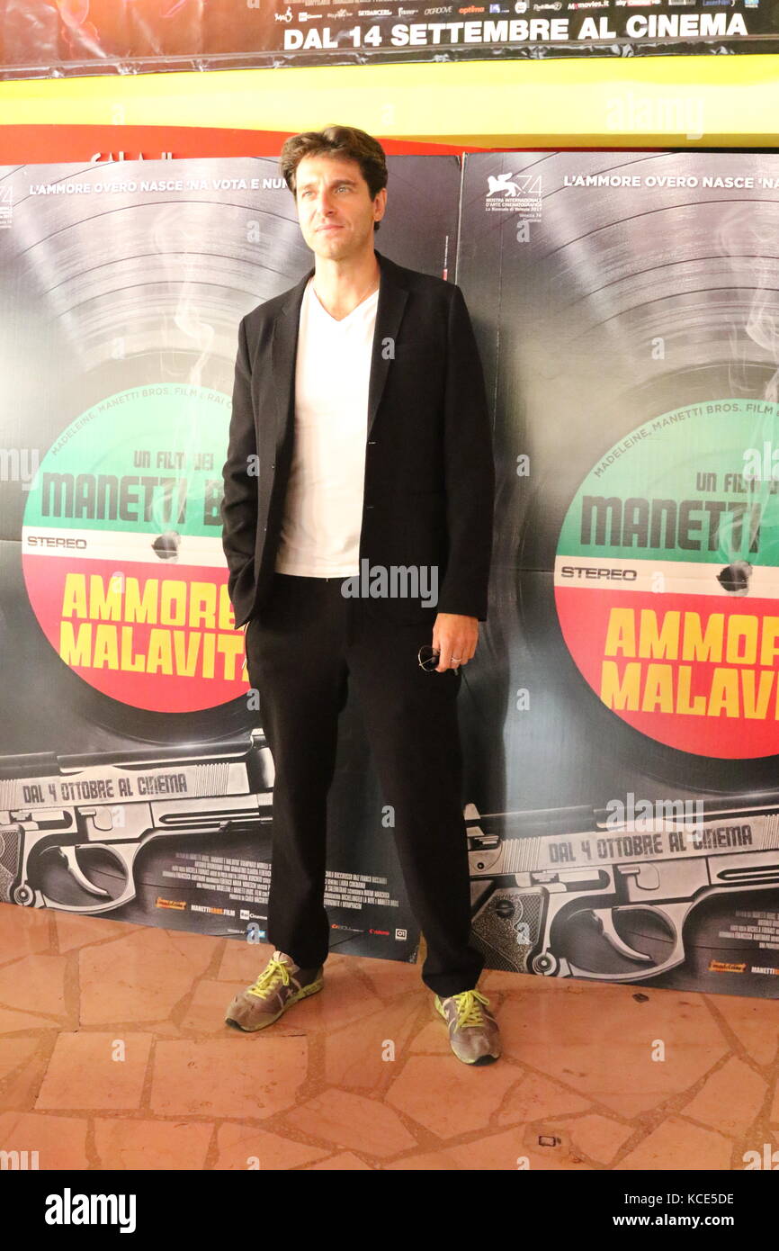 Italy. 03rd Oct, 2017. Photocall and presentation in Napoli the movie ...