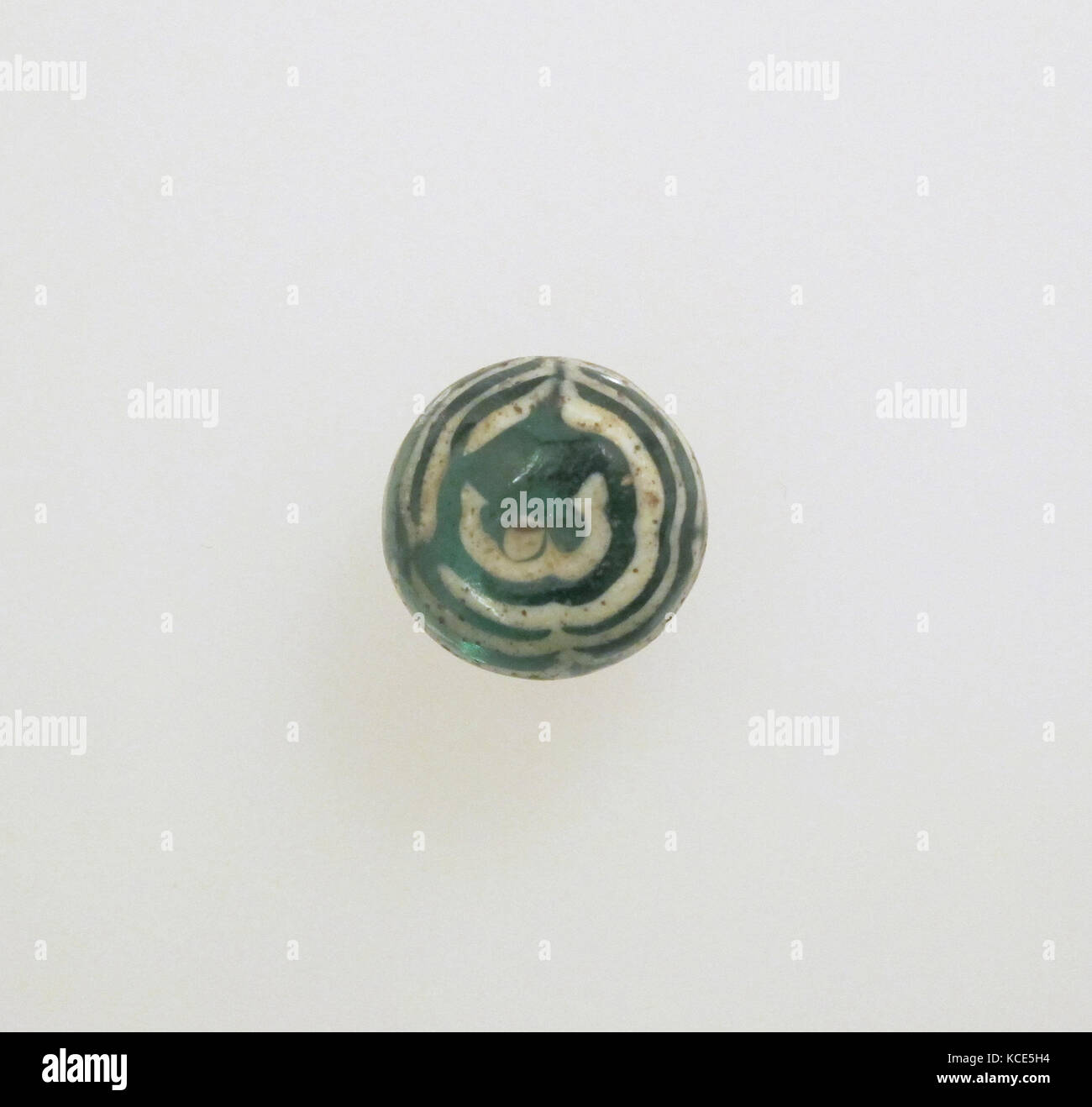 Glass pinhead, Imperial, Roman, Glass, Diam.: 11/16 in. (1.7 cm), Glass ...