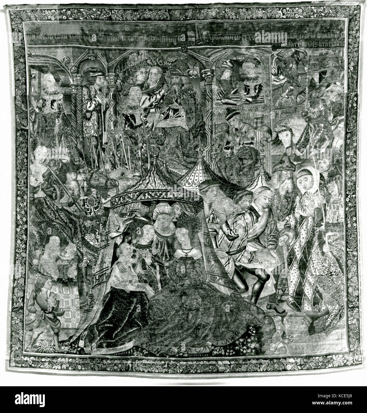 Episode in the life of Joshua-Rahab, 15th century, Made in Tournai ...