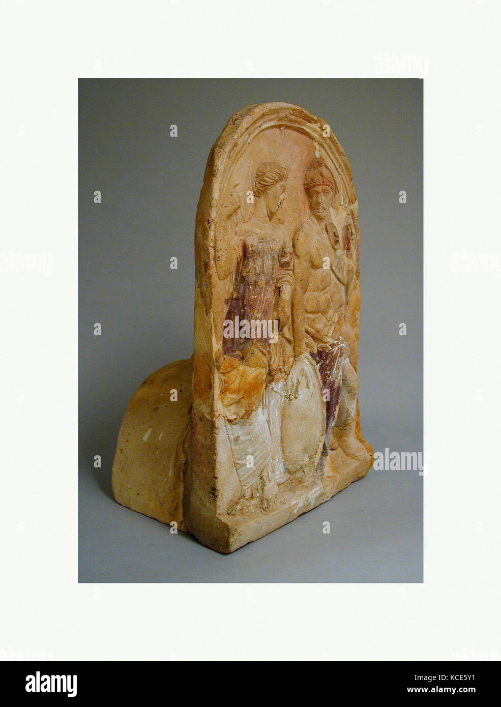 Terracotta antefix, late 1st century B.C.–early 1st century A.D Stock ...