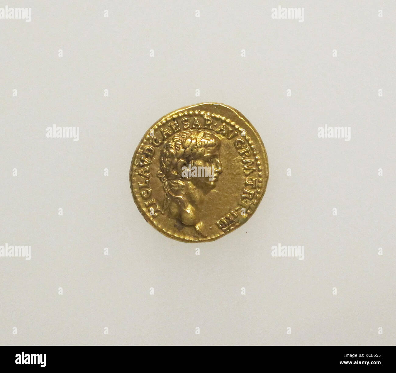 Gold aureus of Claudius, Early Imperial, Julio-Claudian, A.D. 41–42 ...