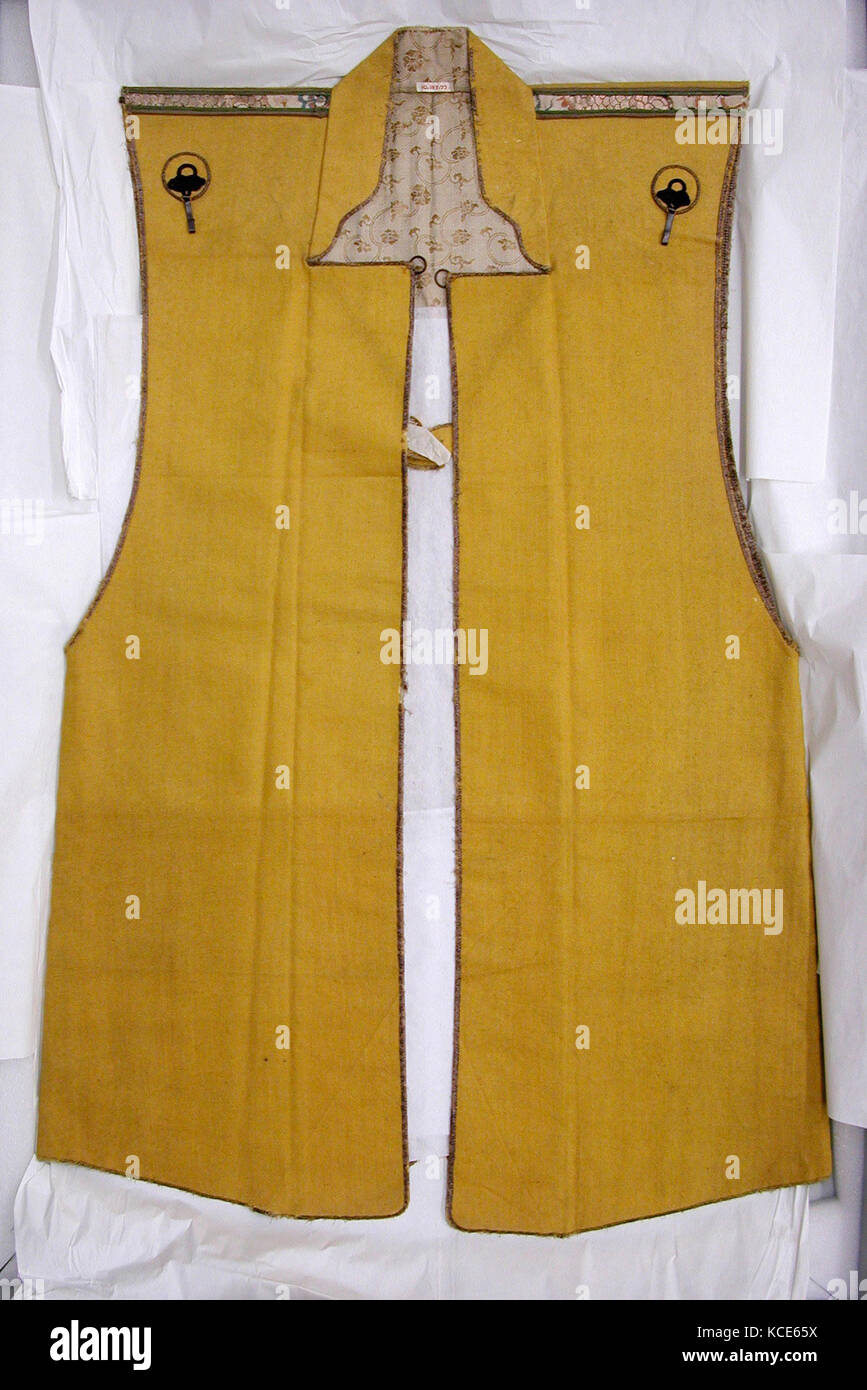 Surcoat (Jinbaori), probably 18th century, Japanese, Wool, silk ...