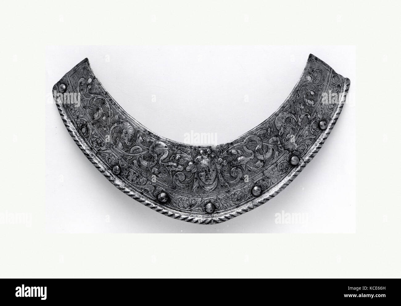 Collar Plate for a Helmet of Henry III of France (1551–1589), ca. 1570 ...