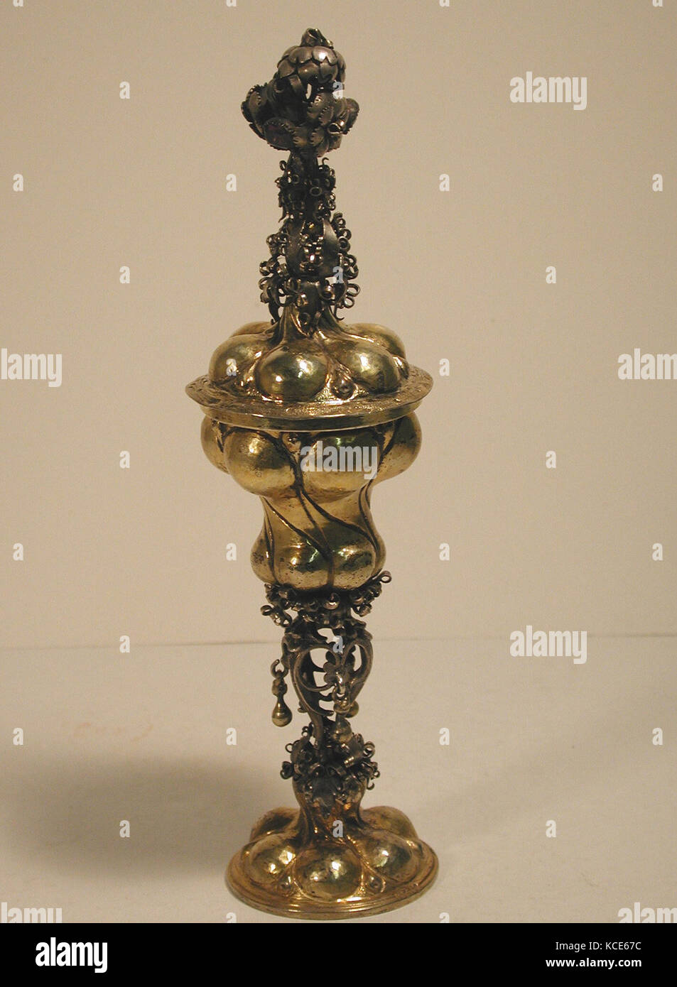 Miniature cup and cover, probably first quarter 17th century Stock ...