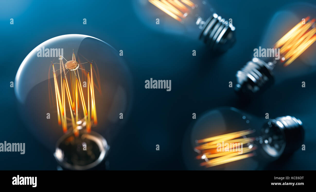 Edison light bulb hi-res stock photography and images - Alamy