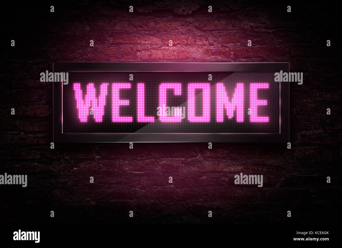 Welcome panel hi-res stock photography and images - Alamy