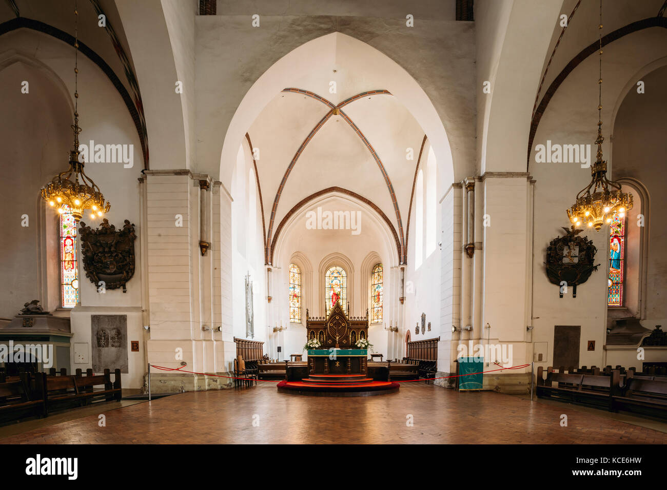 Riga dome cathedral interior hi-res stock photography and images - Alamy