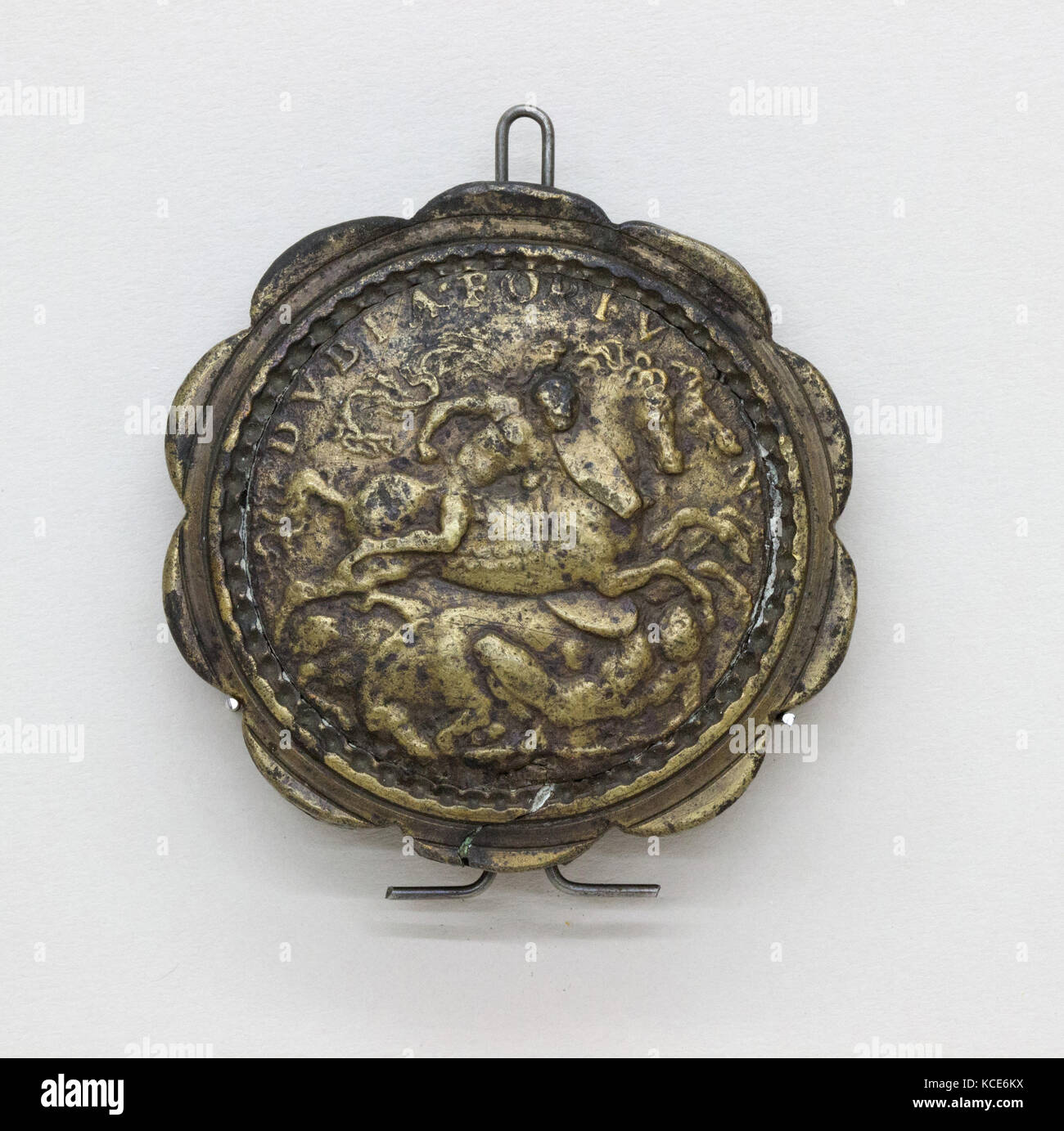 Sword Pommel, probably 1500, Italian, Bronze, Diam. 2 5/8 in. (6.7 cm ...