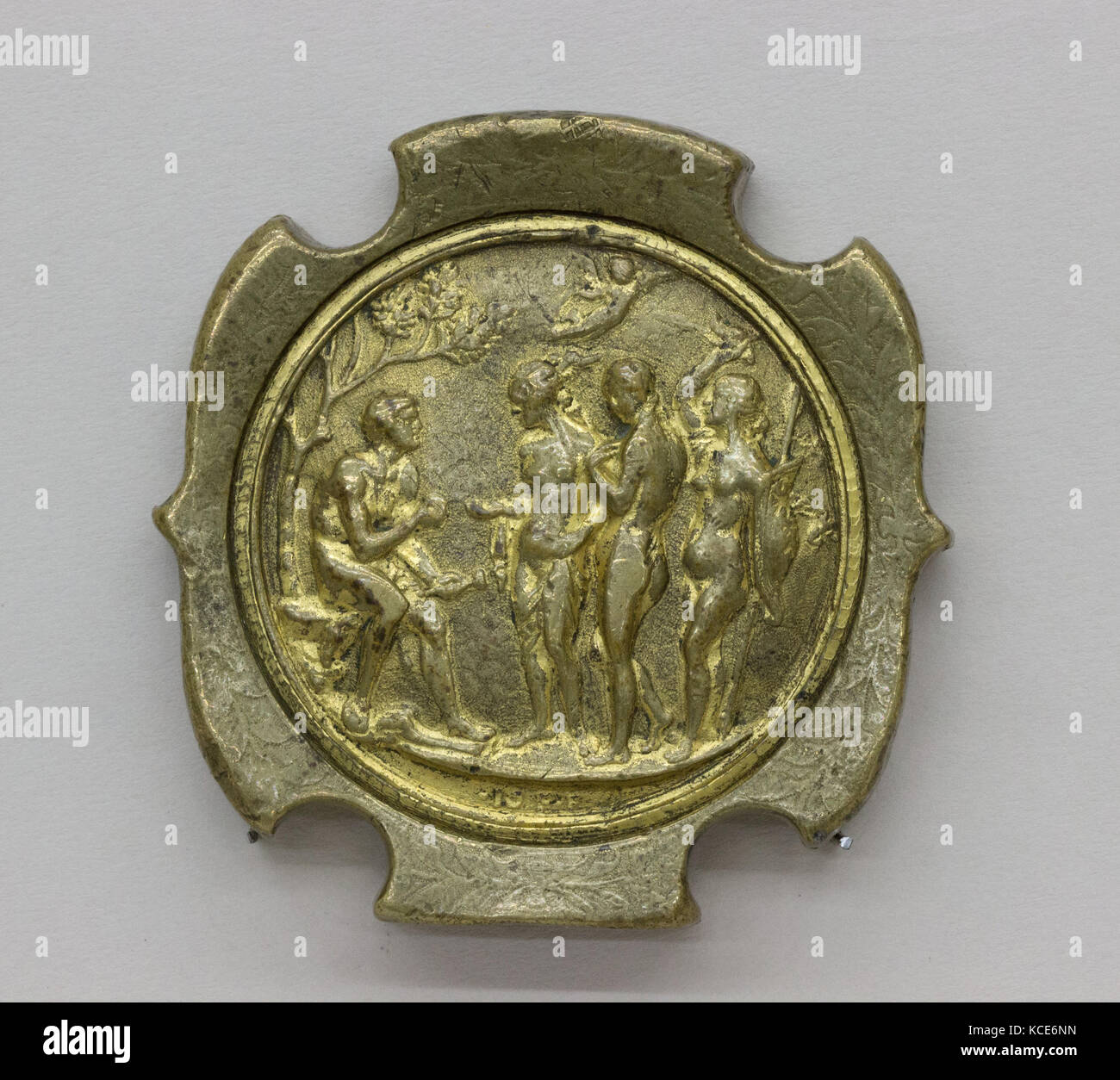Sword Pommel, 16th century, Italian, Bronze, H. 2 15/16 in. (7.5 cm ...