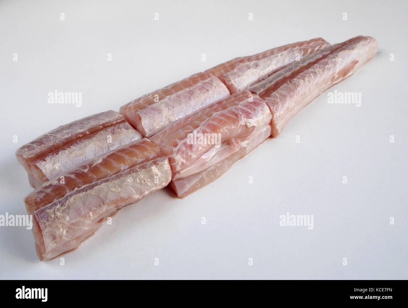 Isolated raw dogfish Stock Photo - Alamy