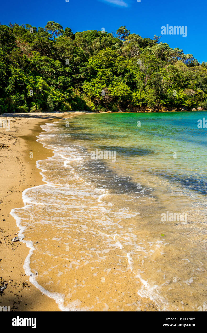 The secluded Whiting Beach in Sydney Harbour Stock Photo - Alamy