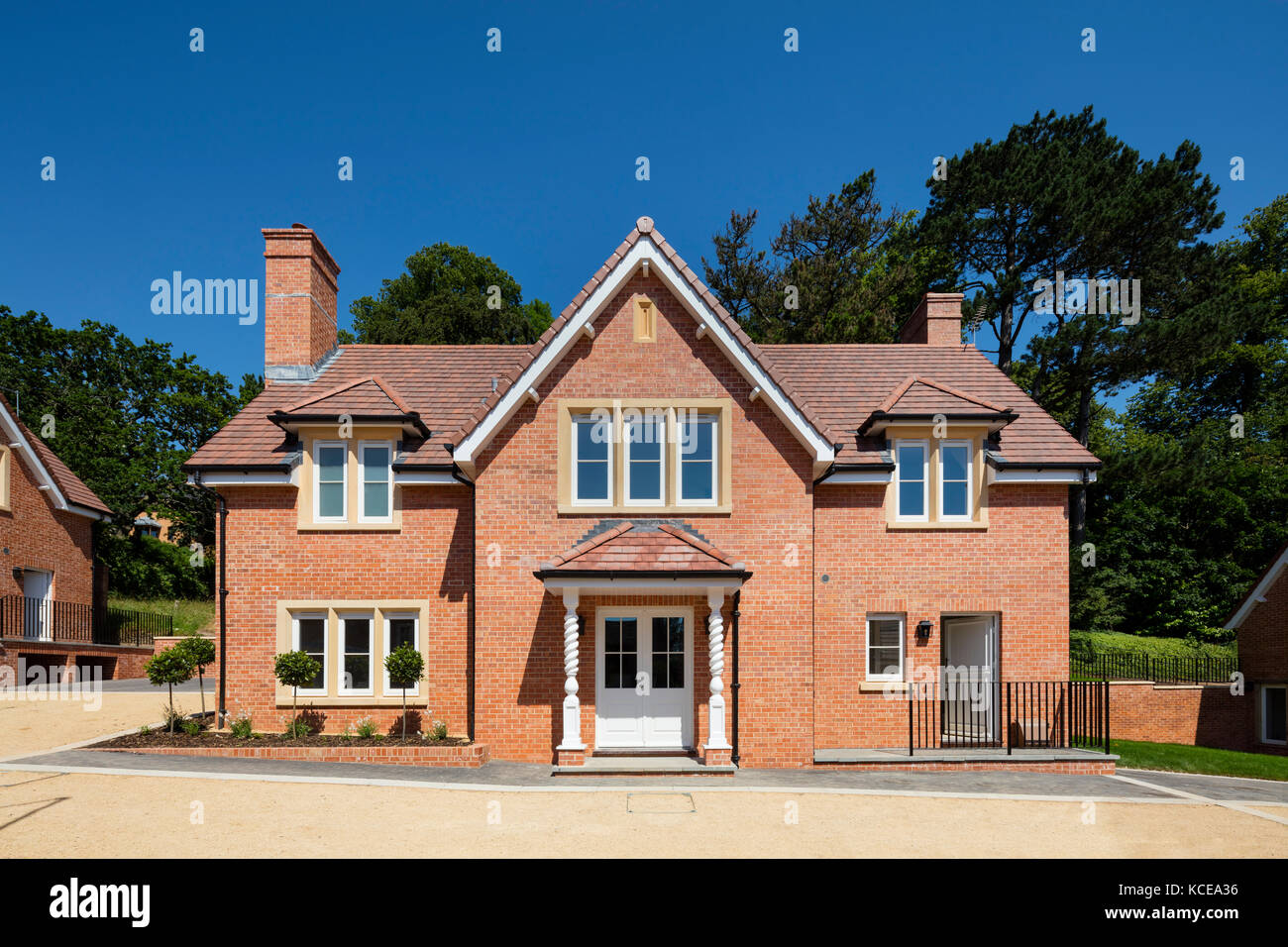 New build traditional style brick detached house. Burwalls Bristol ...