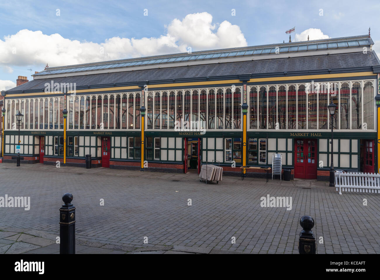 Stockport Market Hall Stock Photo - Alamy