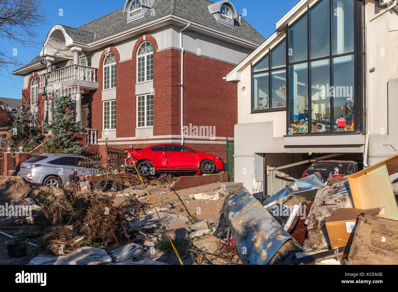 Hurricane Sandy Manhattan High Resolution Stock Photography and Images ...