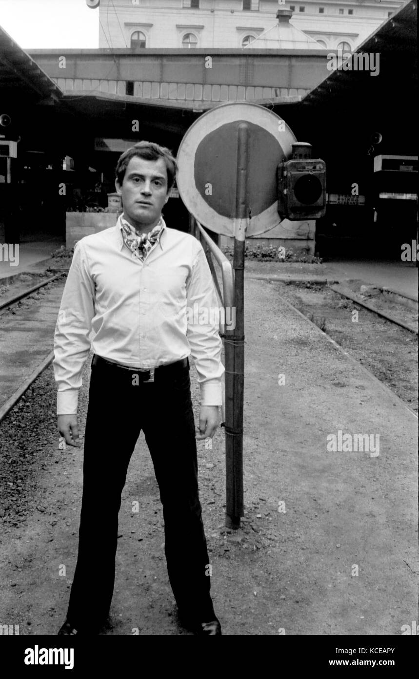 Jan Triska, famous Czech-American actor in Prague, Czechoslovakia, 1975 ...