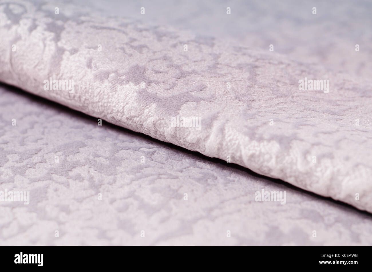 Beige velour textile samples. Fabric texture background Stock Photo - Alamy