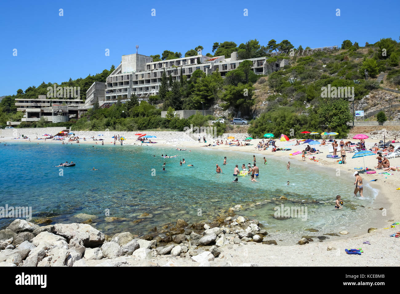 Kupari beach resort hi-res stock photography and images - Alamy