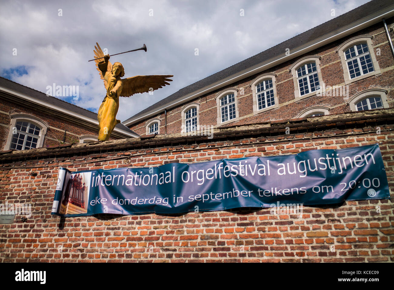one of the seven angels of the apocalypse Ghent Belgium Stock Photo - Alamy