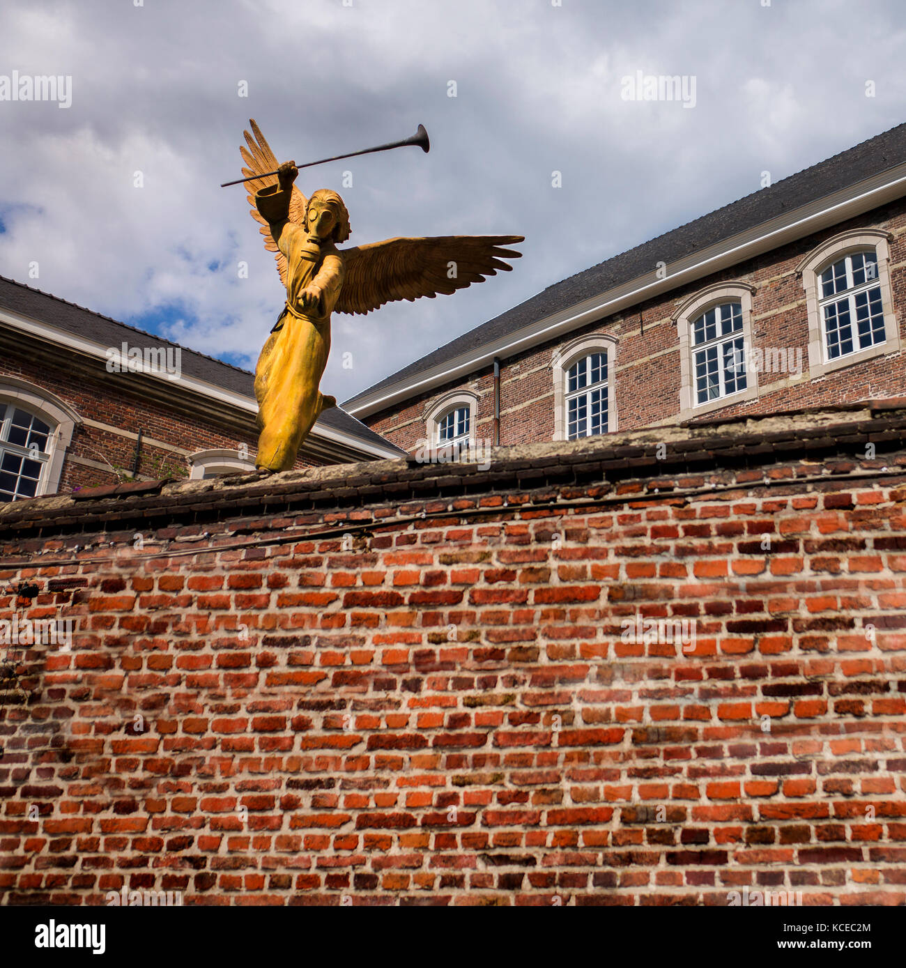 one of the seven angels of the apocalypse Ghent Belgium Stock Photo - Alamy