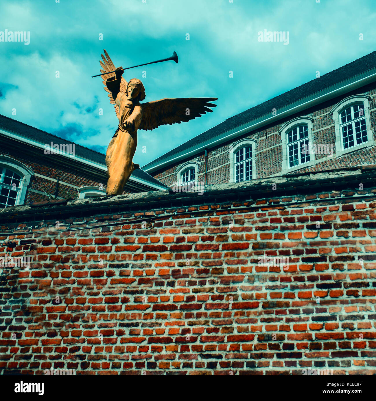 One of the seven angels of the apocalypse hi-res stock photography and ...