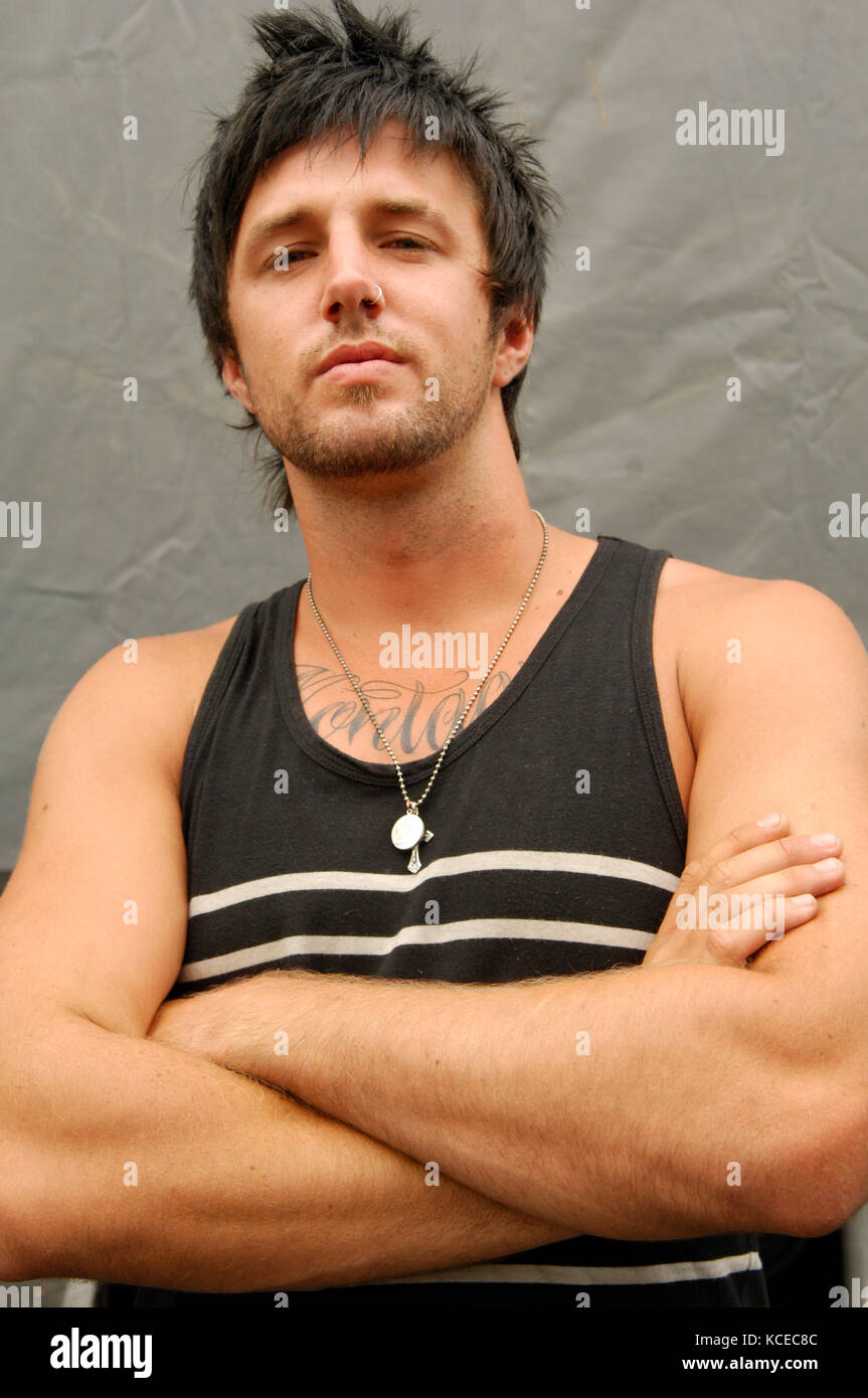 Taylor Holland Armstrong of The Confession portrait at the 2007 Vans ...