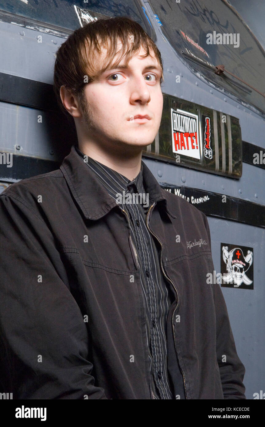 Tom Breyfogle of Bleed The Dream portraits at the 2007 Vans Warped Tour ...