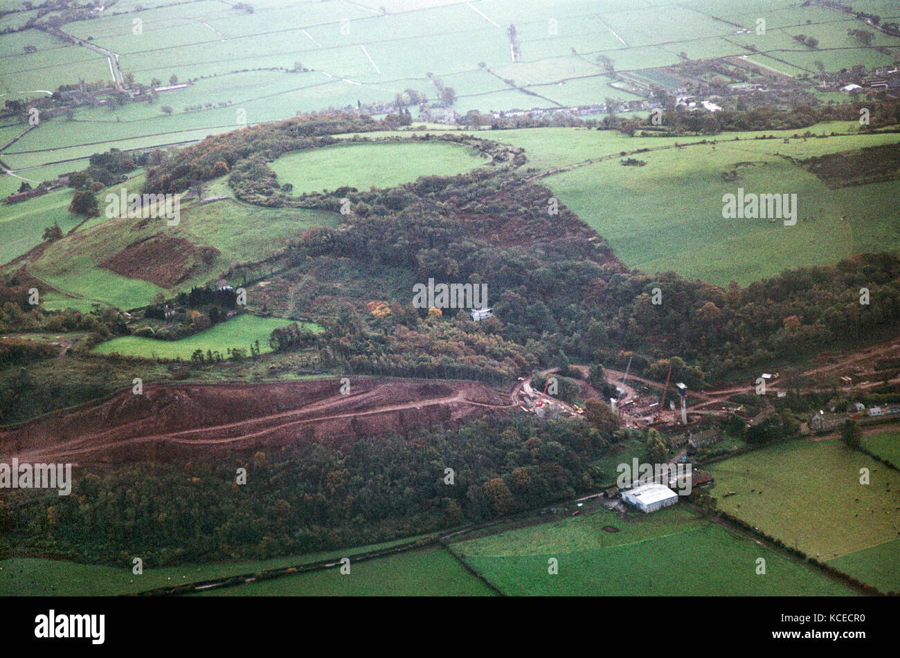 Cadbury Camp, Tickenham, Somerset. This Iron Age hillfort is thought by ...