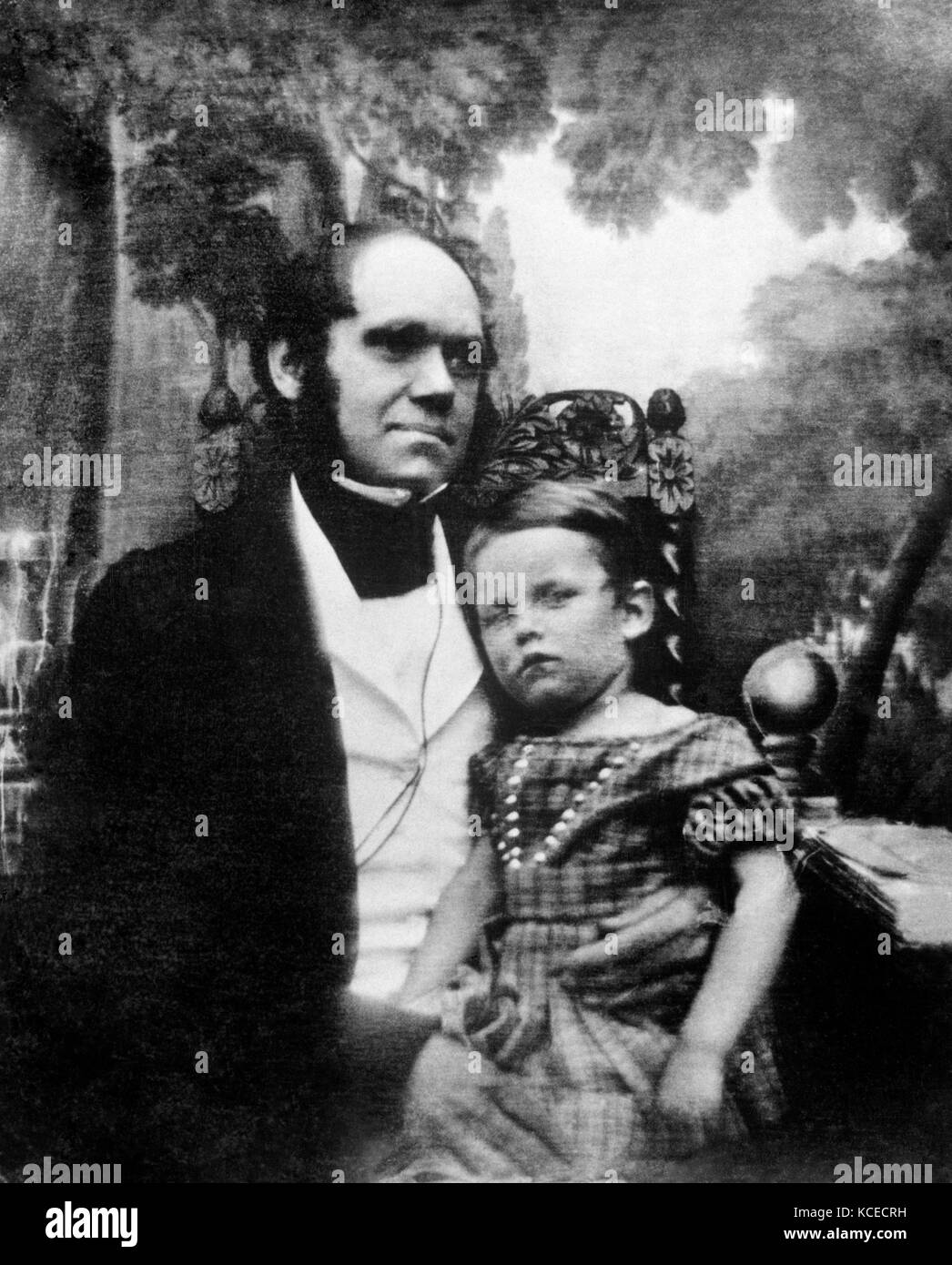 DOWN HOUSE, Downe, Kent. Daguerrotype photograph of Charles Darwin and ...