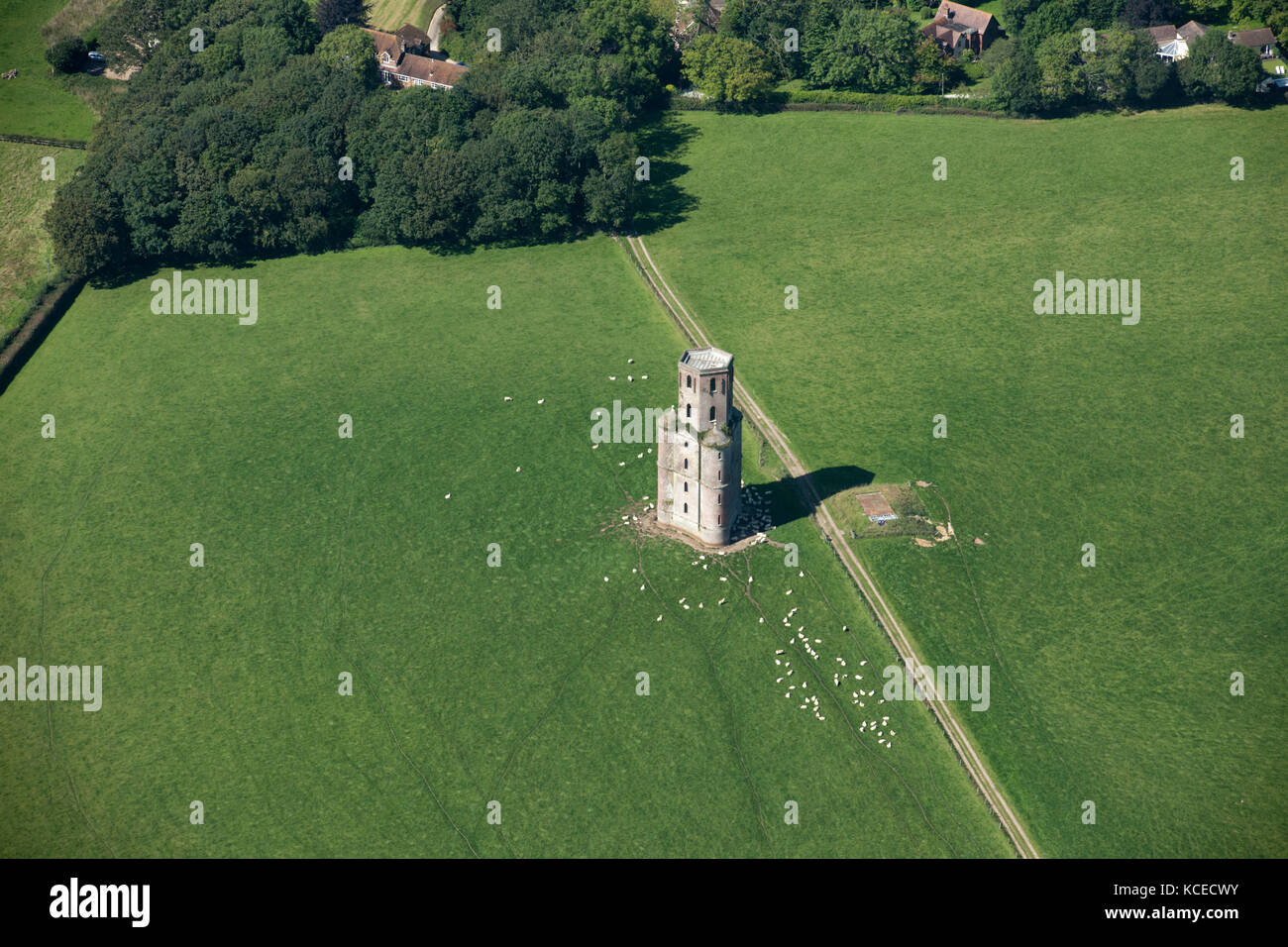 Horton Tower, Dorset. An 18th century brick-built observatory Stock ...