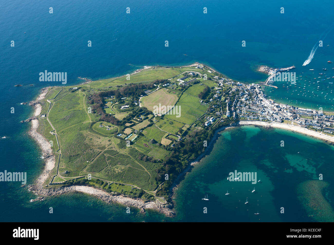 The Isles Of Scilly Aerial High Resolution Stock Photography and Images ...