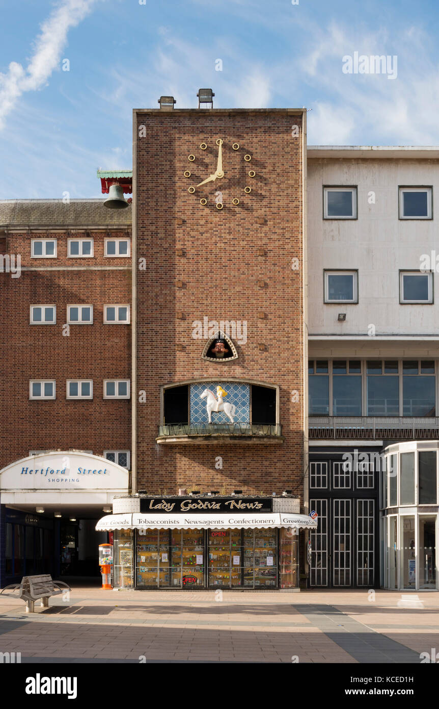 Broadgate House, Broadgate, Coventry, West Midlands. Exterior, viewed ...
