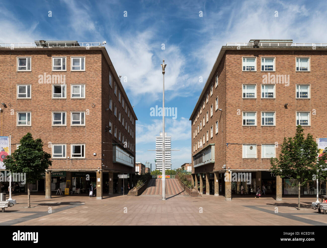 Broadgate Standard, Broadgate, Coventry, West Midlands. General view of ...