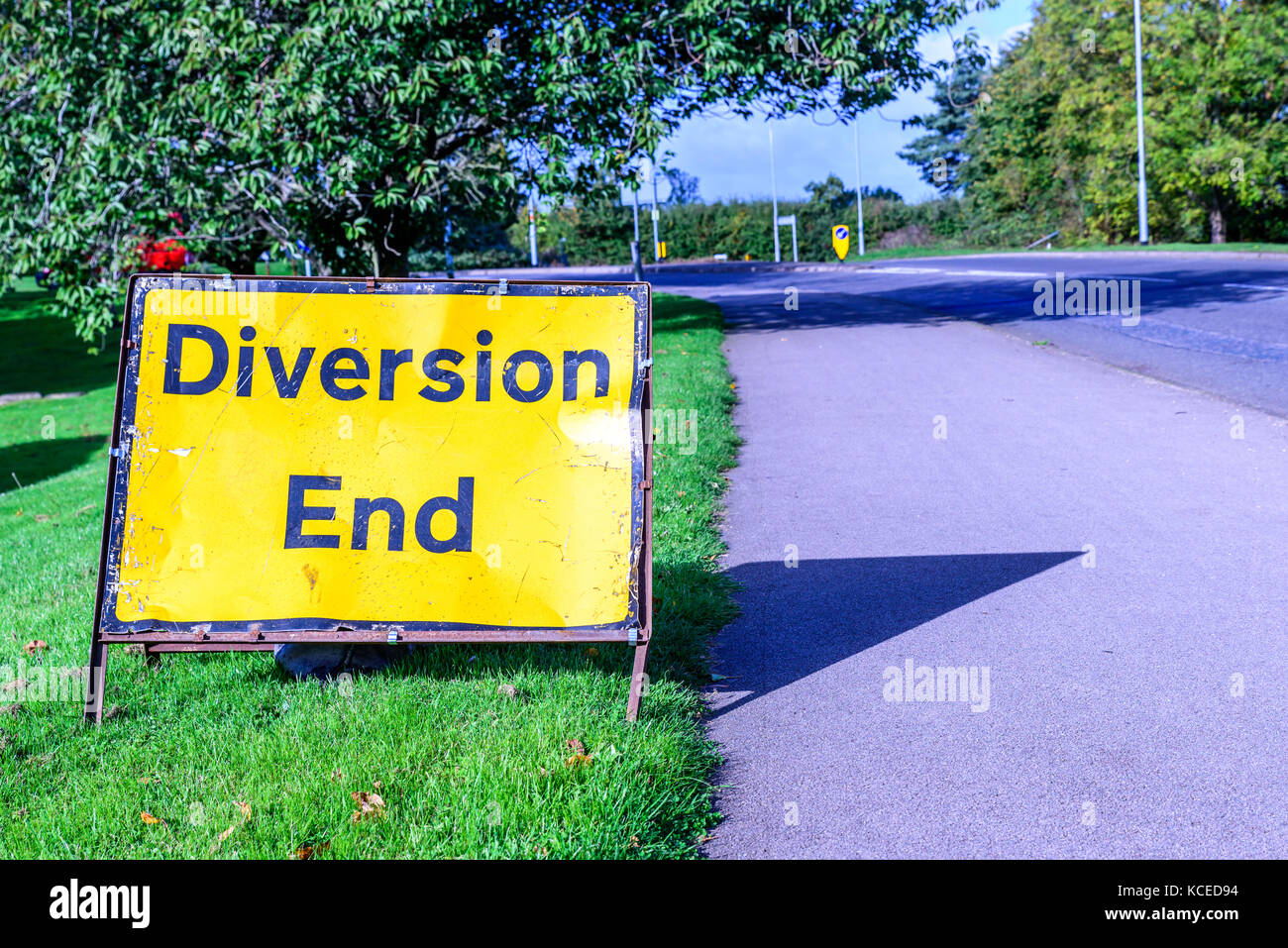 Diversionendsignlondon hi-res stock photography and images - Alamy