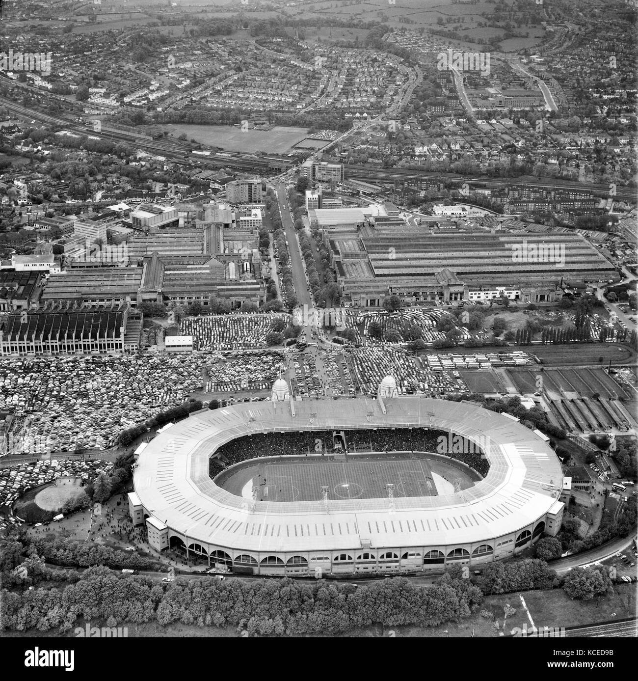 Wembley Park, The Empire Stadium Photographed on 8th May 1963 during an ...