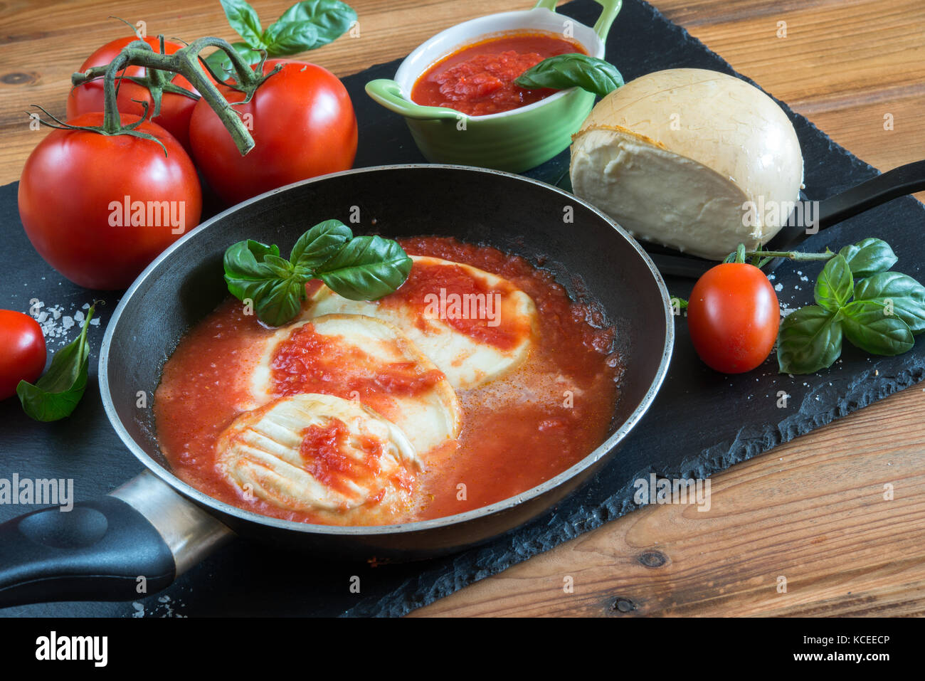 Smoked provola cheese hi-res stock photography and images - Alamy