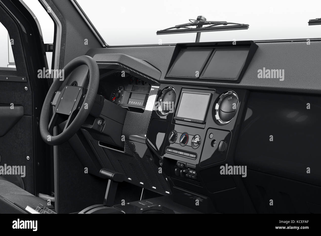 Car dashboard black plastic, close view Stock Photo - Alamy