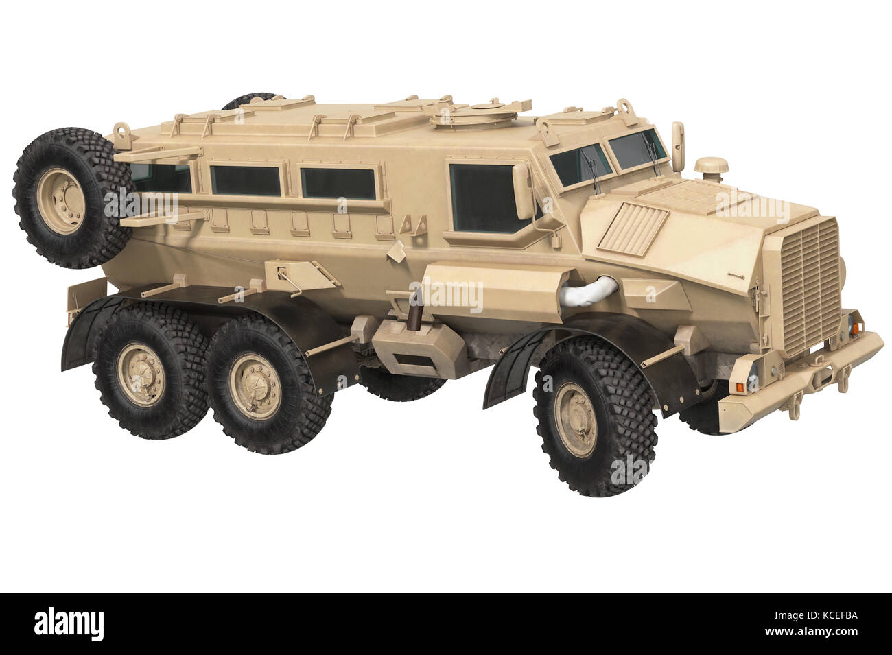 Truck beige armored transport Stock Photo - Alamy